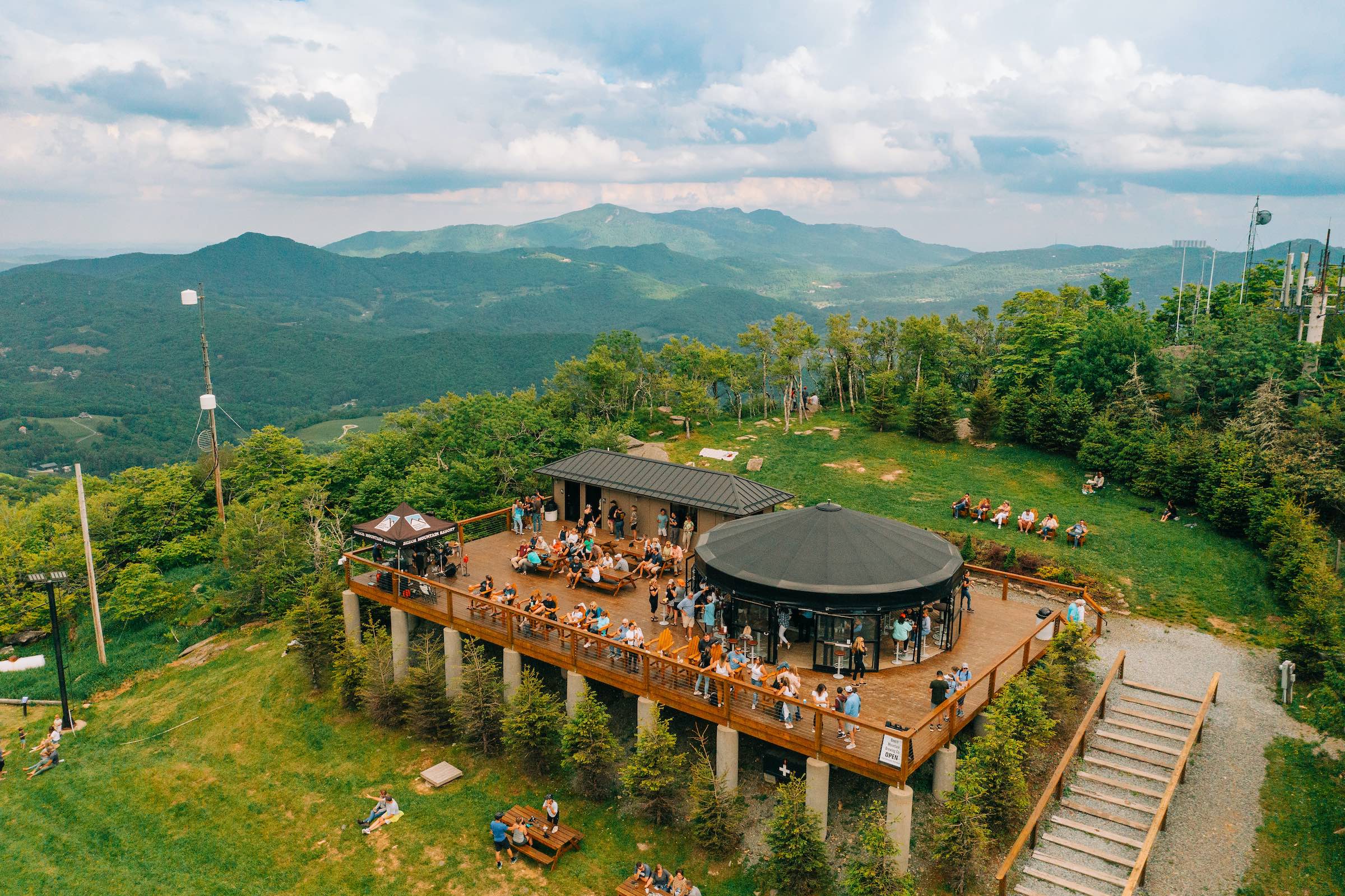 Sunset Dinner at 5,506' - Beech Mountain Resort