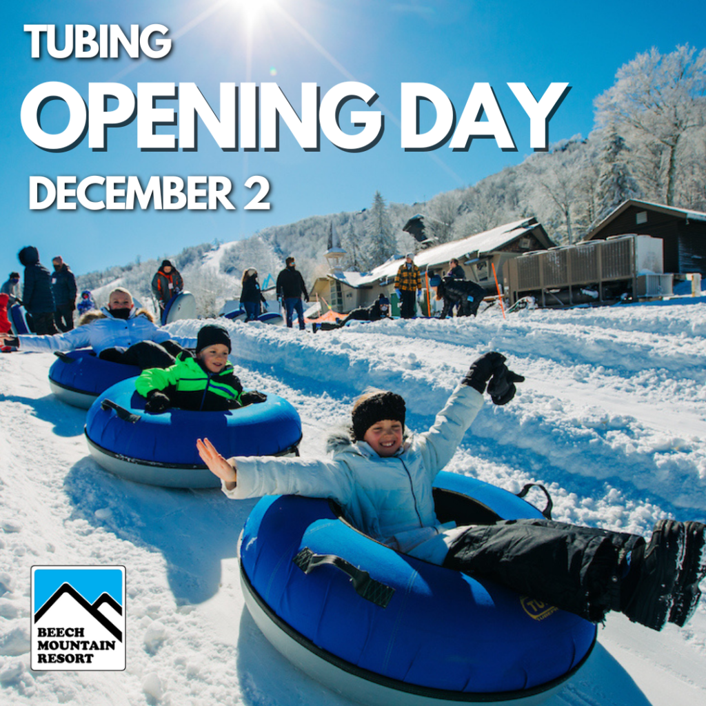 Tubing Opening Day - Beech Mountain Resort